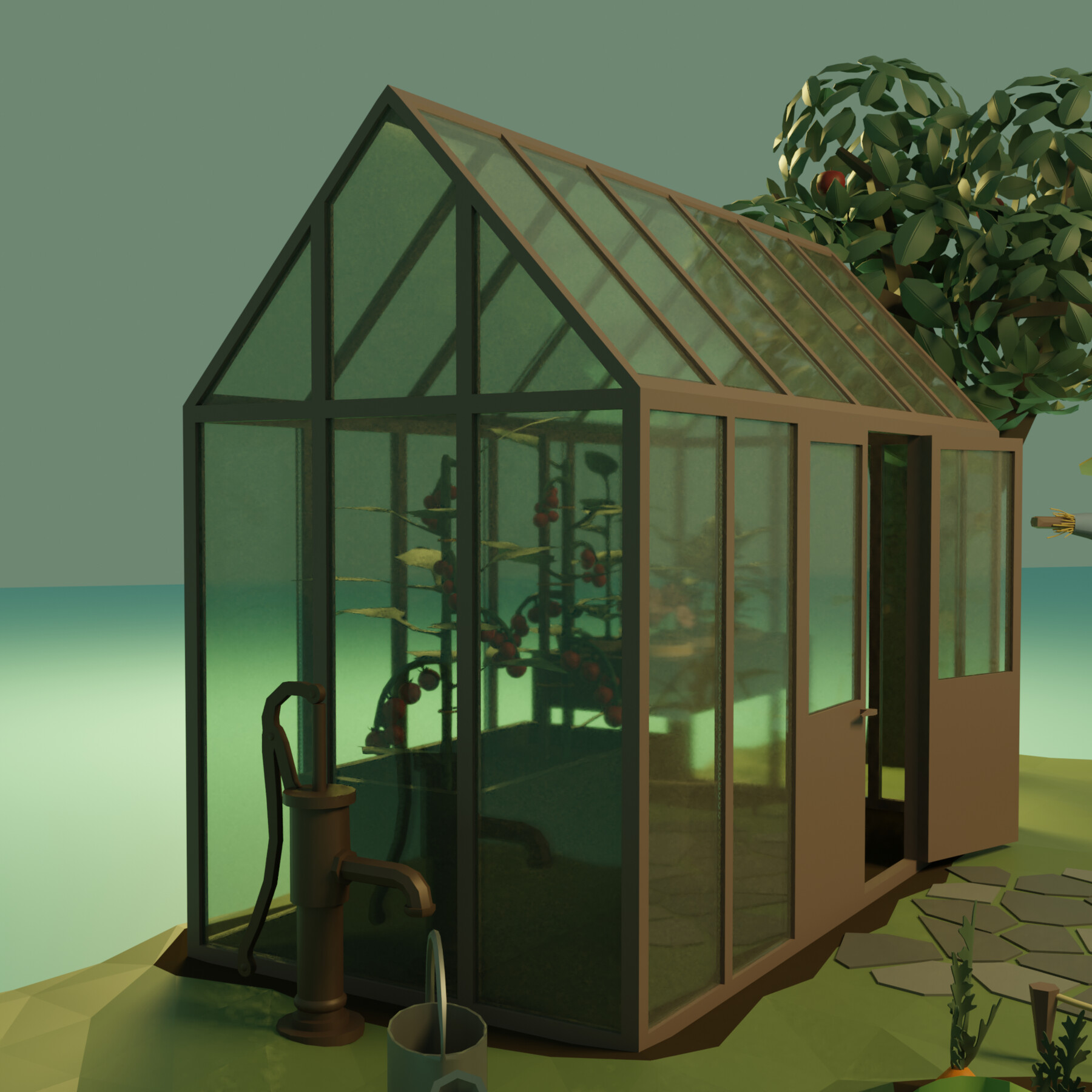 ArtStation - Vegetable garden | Game Assets