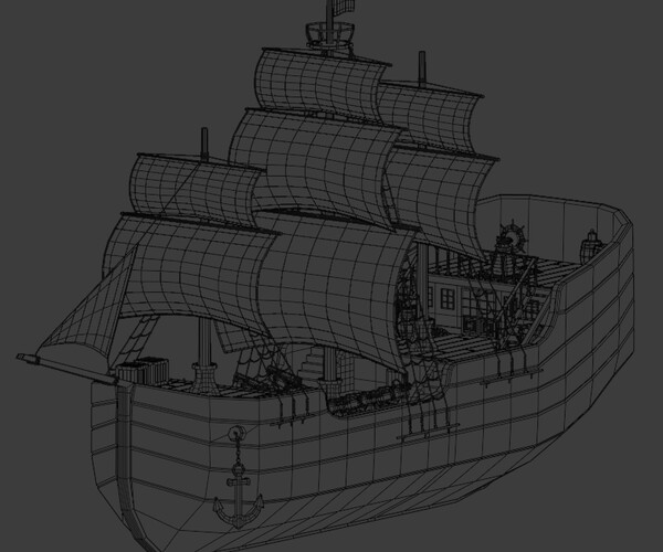 ArtStation - Ship | Game Assets