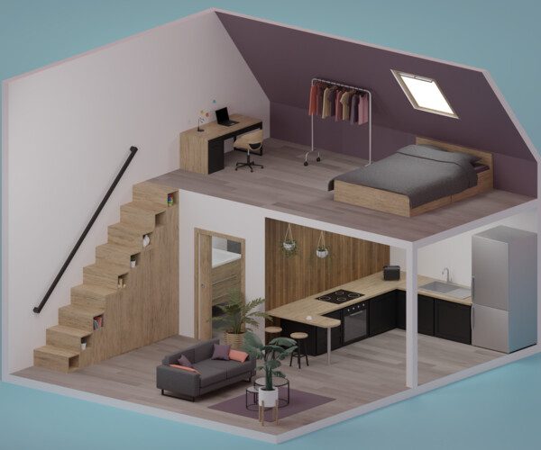 ArtStation - Apartment | Game Assets