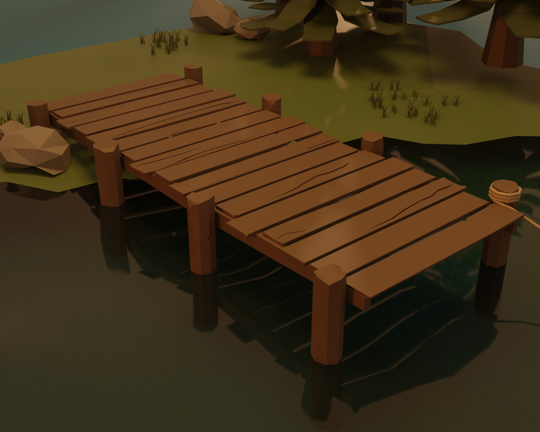 ArtStation - Lake | Game Assets