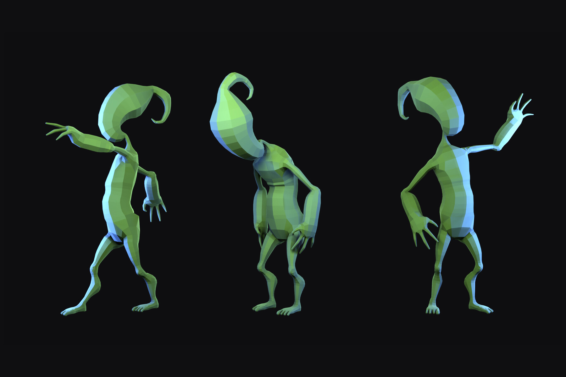 ArtStation - Humanoid creature | Resources