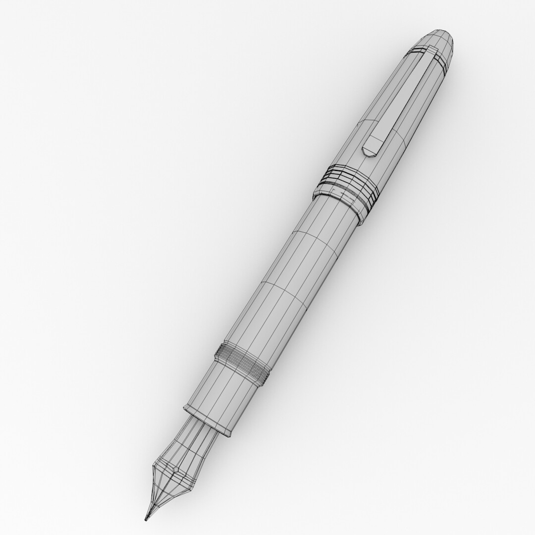 ArtStation - Fountain Pen | Game Assets