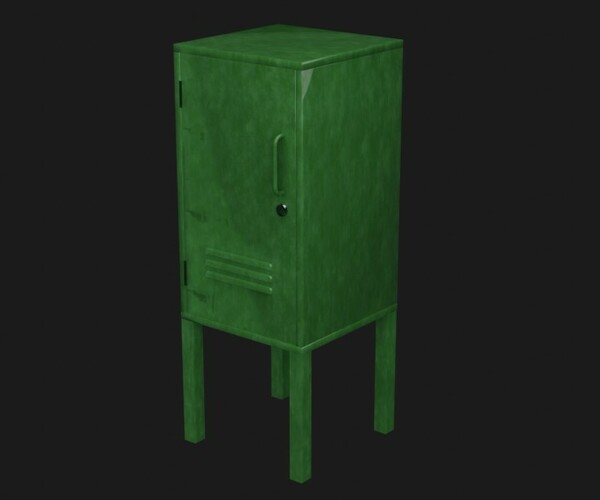 ArtStation - Green Locker | Game Assets