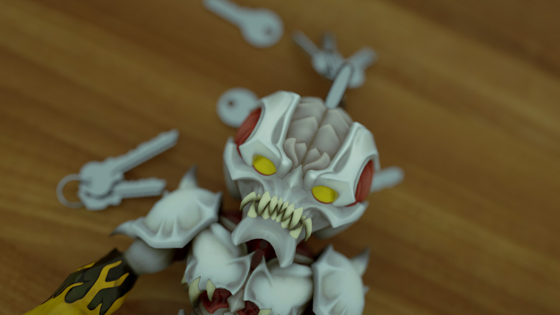 ArtStation - Doom Archville Keychain | Resources