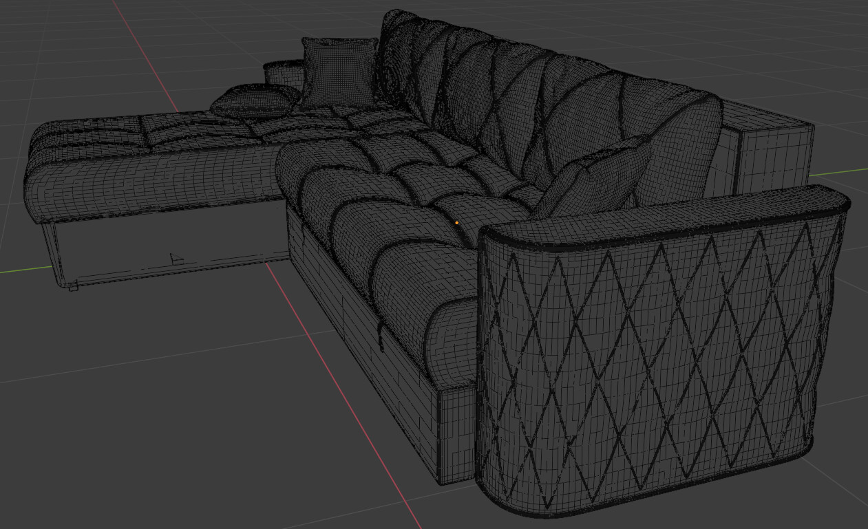 ArtStation - Corner sofa | Resources