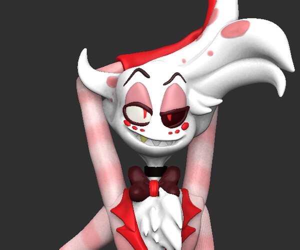 ArtStation - Angel Dust, Model 3D printing | Resources