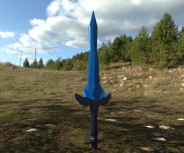 ArtStation - Ice Sword | Game Assets