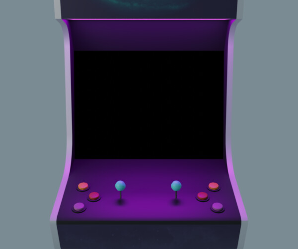 ArtStation - Arcade room | Game Assets