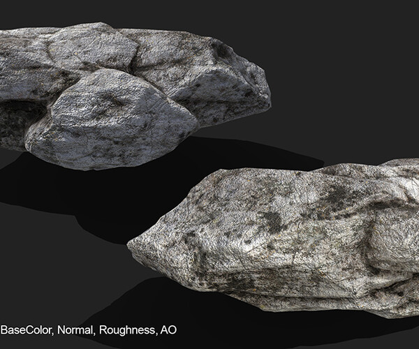 ArtStation - ROCK PACK - 25 Rock Models - PBR | Resources