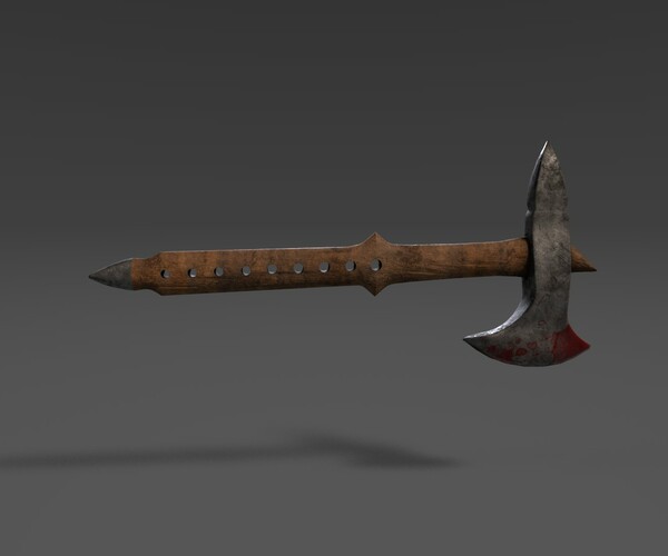 ArtStation - Axe (Game Ready Model) | Game Assets