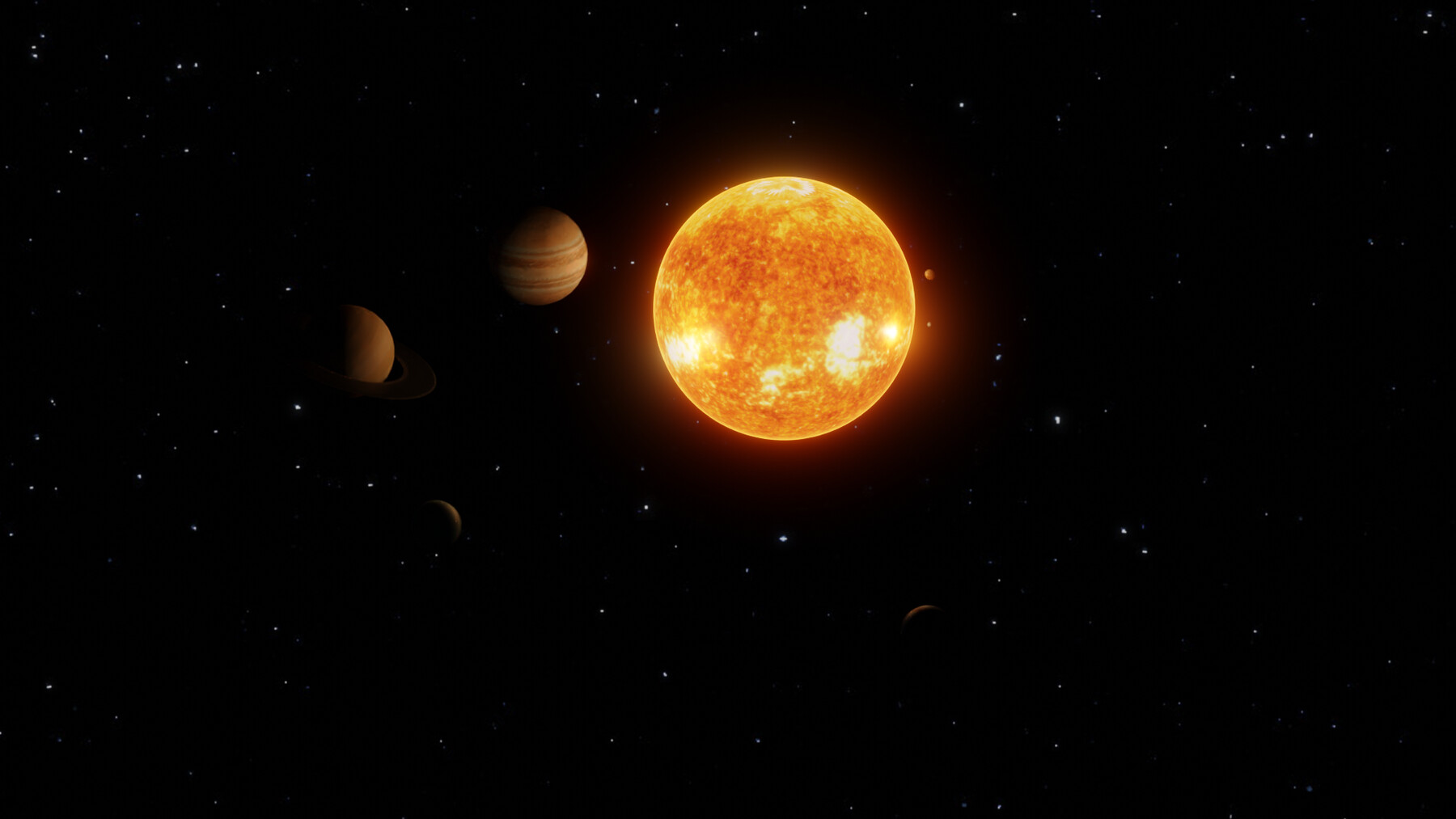 ArtStation - Our Solar System 3D model (With animation) | Resources