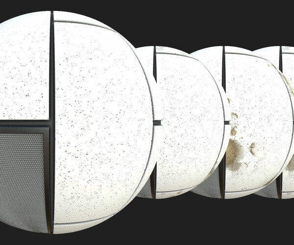 ArtStation - PBR Ceiling Tiles With Lights 01 | Game Assets