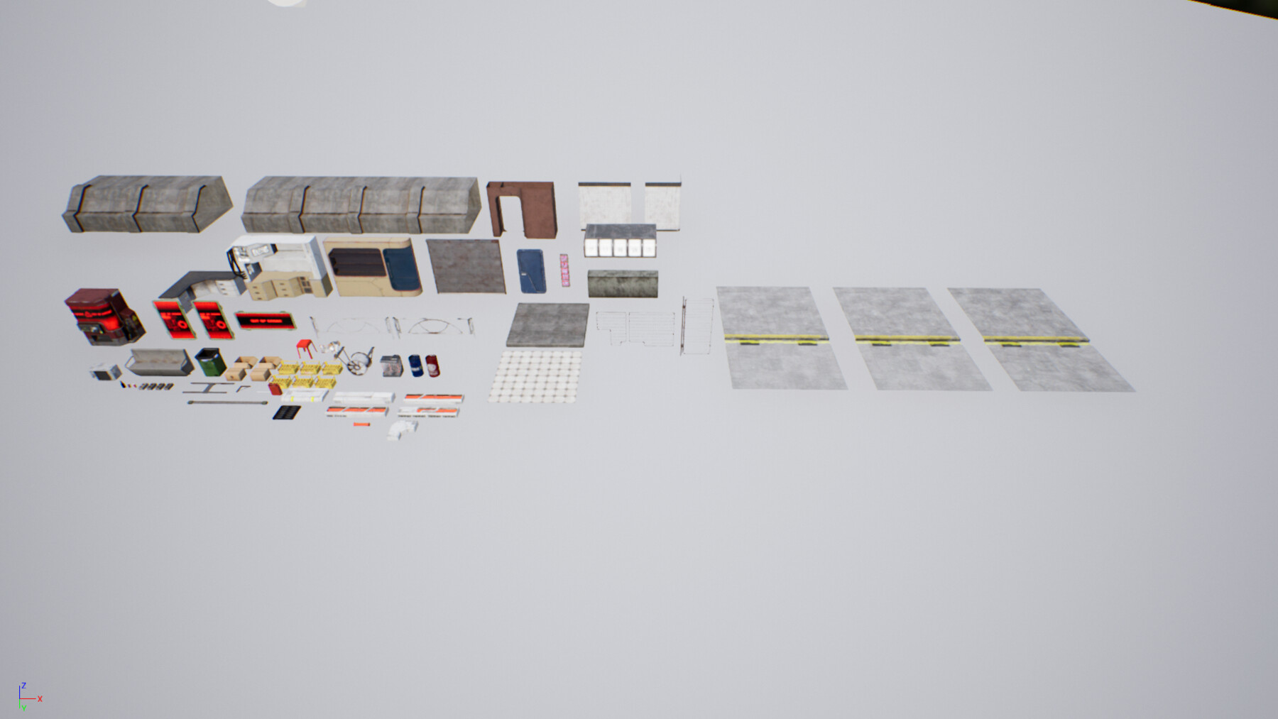 ArtStation - Mini Cyberpunk Props Pack Asset (Game Ready)(Unreal Engine) | Game Assets