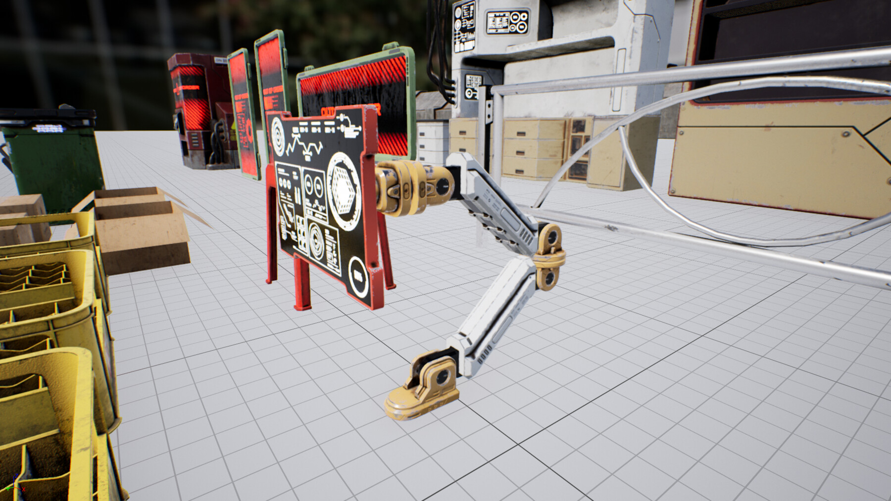 ArtStation - Mini Cyberpunk Props Pack Asset (Game Ready)(Unreal Engine) | Game Assets