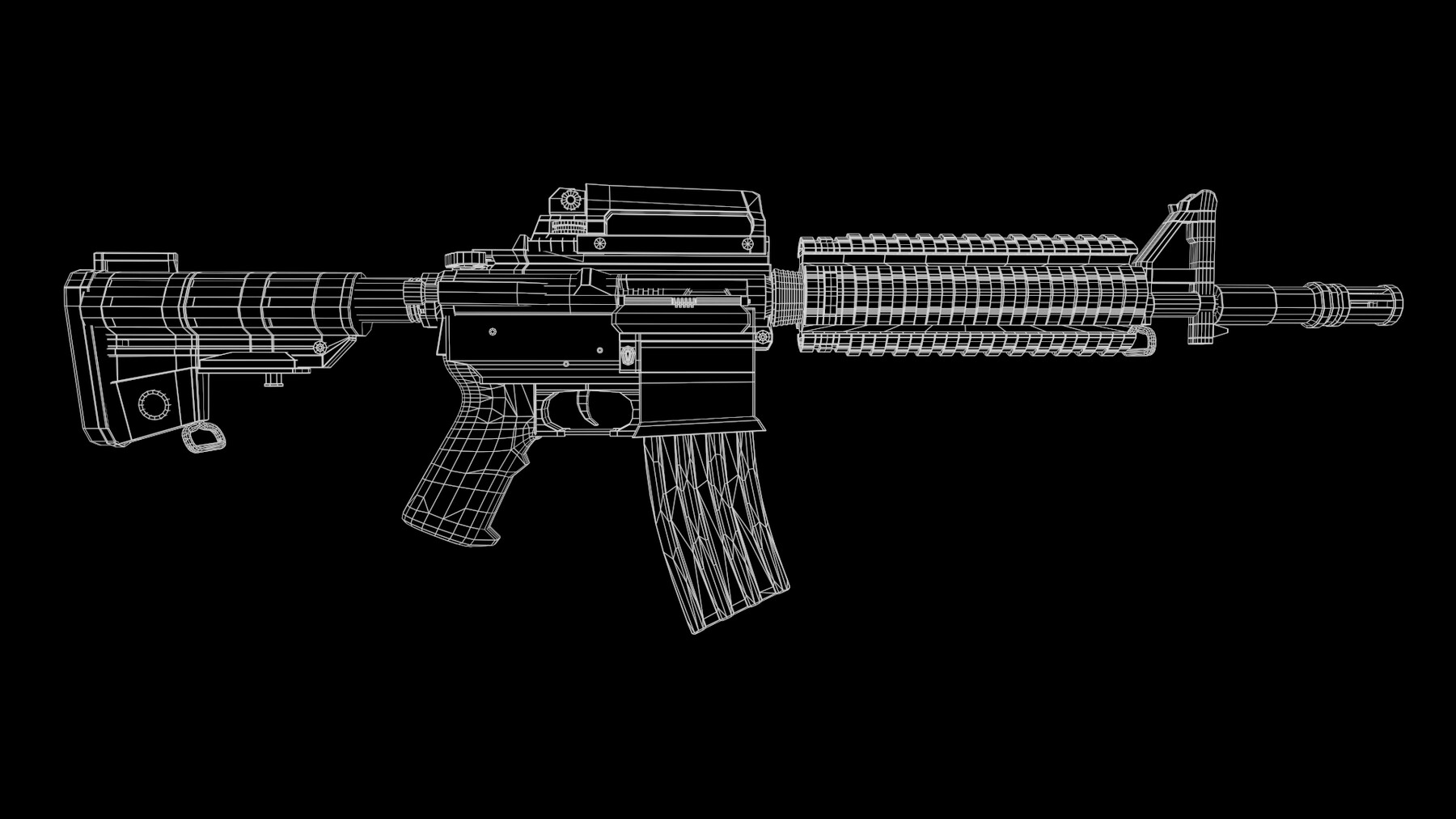 ArtStation - M16A4 | Game Assets