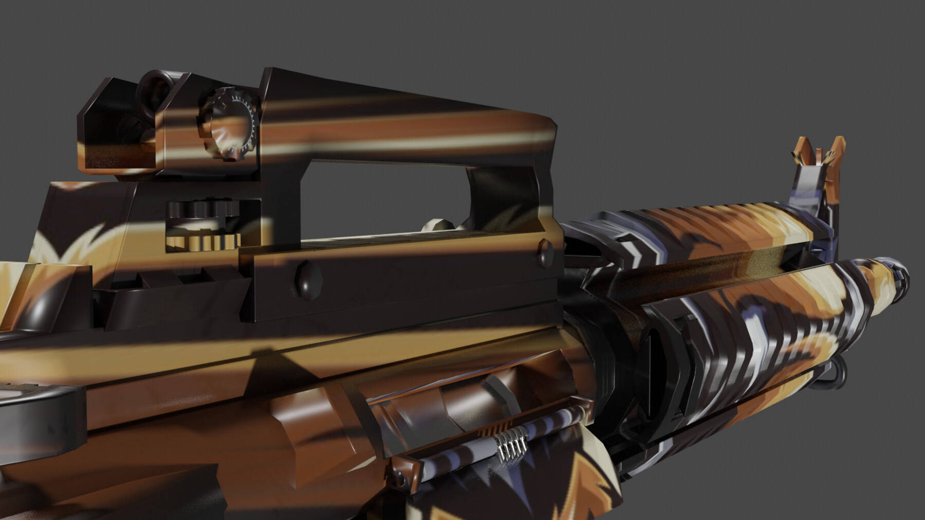 ArtStation - M16 Assault Rifle | Game Assets