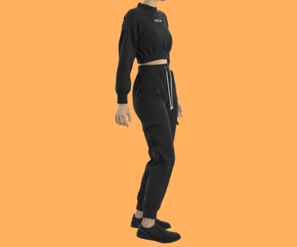 ArtStation - Mens Womens tracksuits | Game Assets