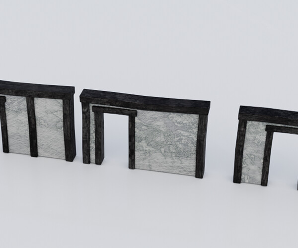 ArtStation - Medieval Castle Keep Modular game Kitbash Pack 2 | Game Assets