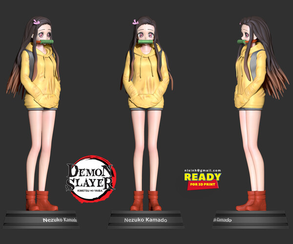 ArtStation - Nezuko Kamado - Demon Slayer Fanart | Resources