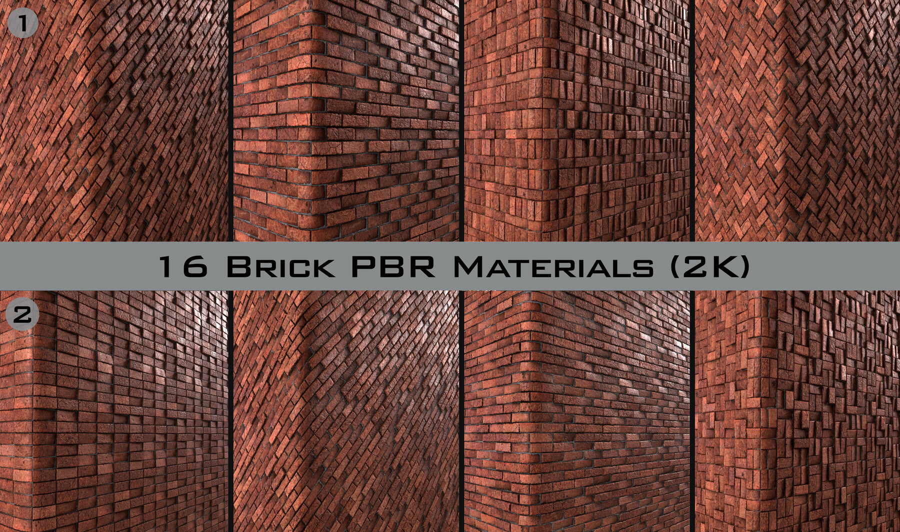 ArtStation - Brick Real PBR Material | Resources