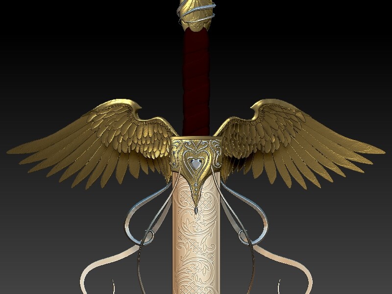 ArtStation - Fantasy Sword | Resources