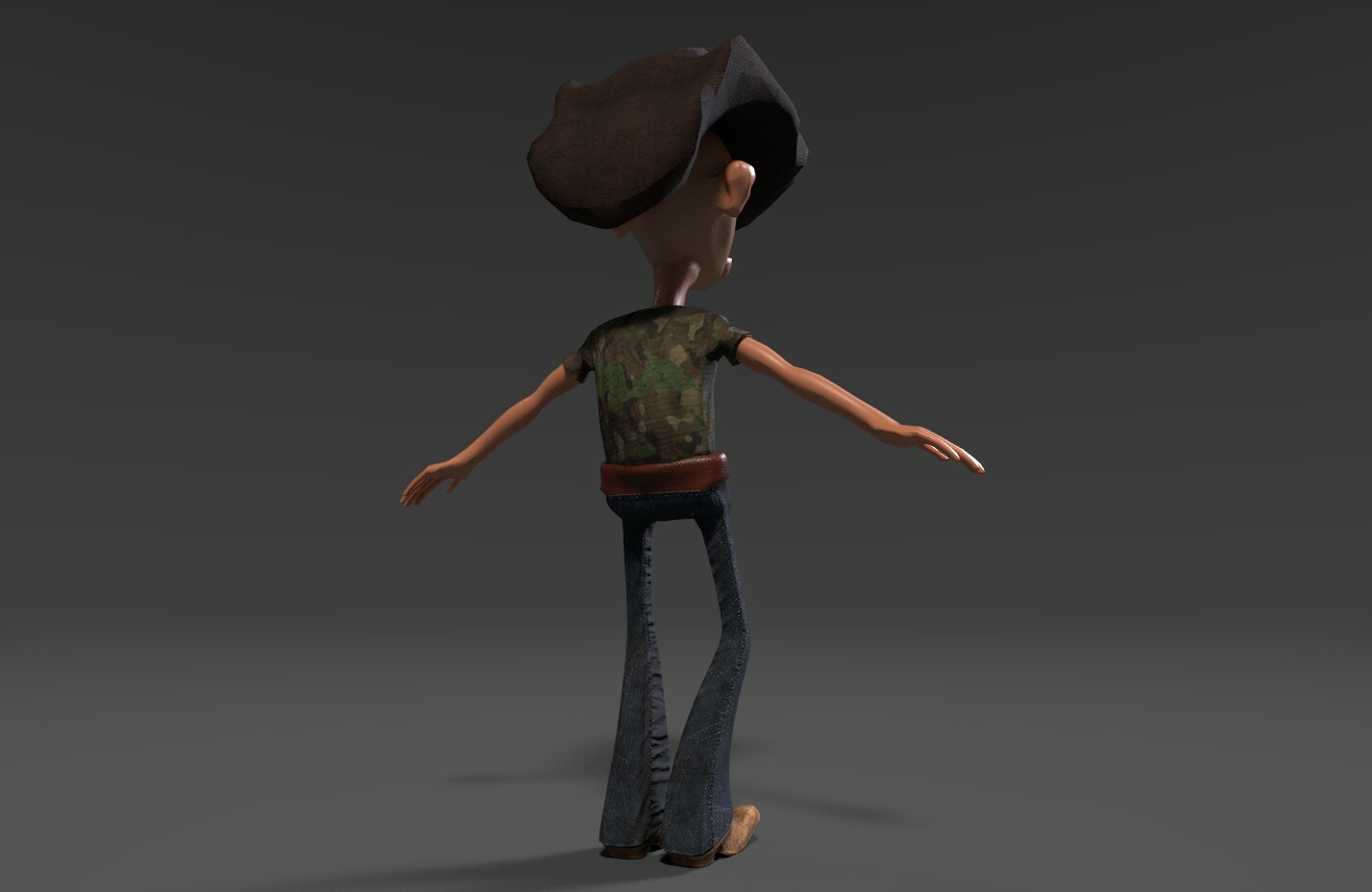 ArtStation - Cowboy (Game Ready Character) | Game Assets