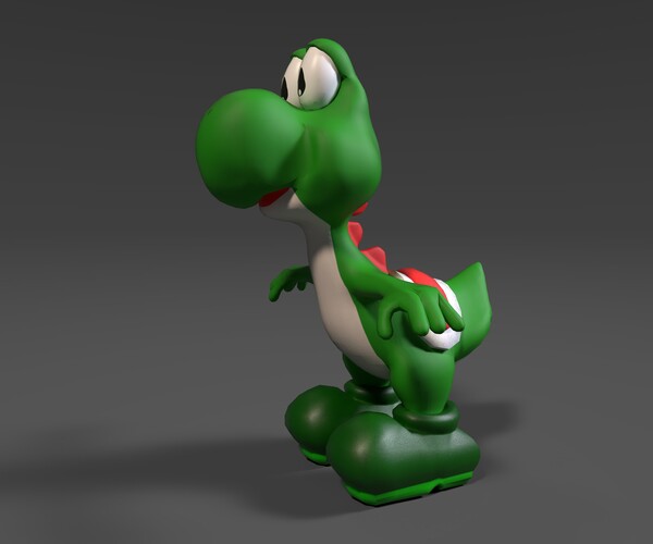 ArtStation - Yoshi (Game Ready Character) | Game Assets