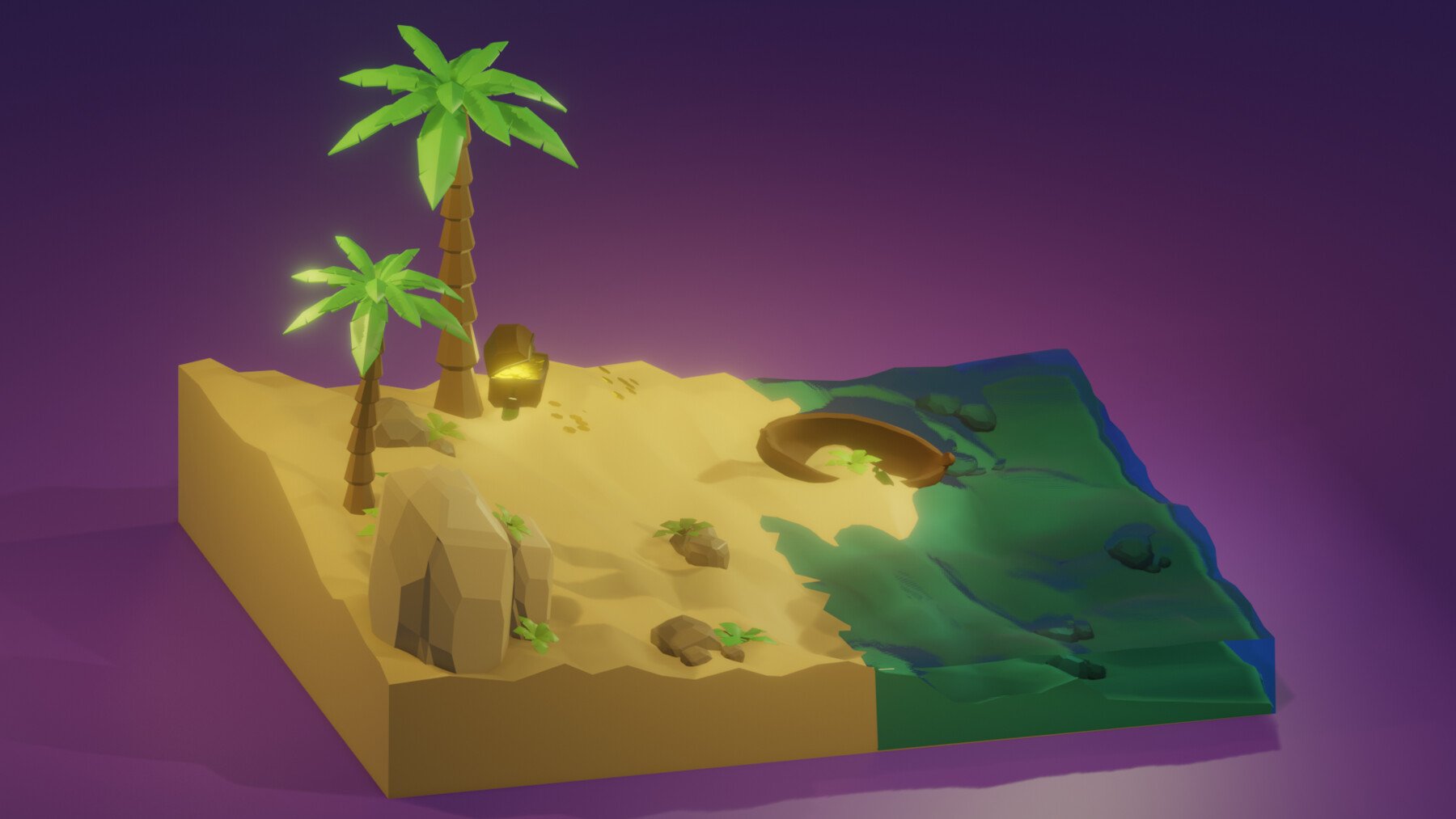 ArtStation - Summer Beach | Game Assets