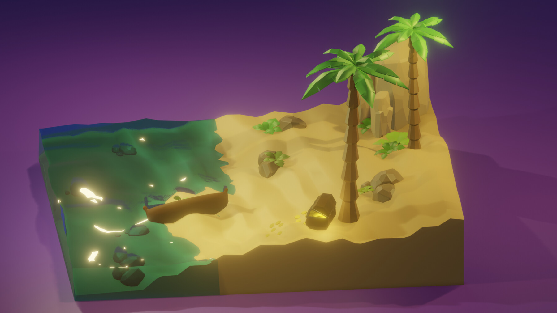 ArtStation - Summer Beach | Game Assets