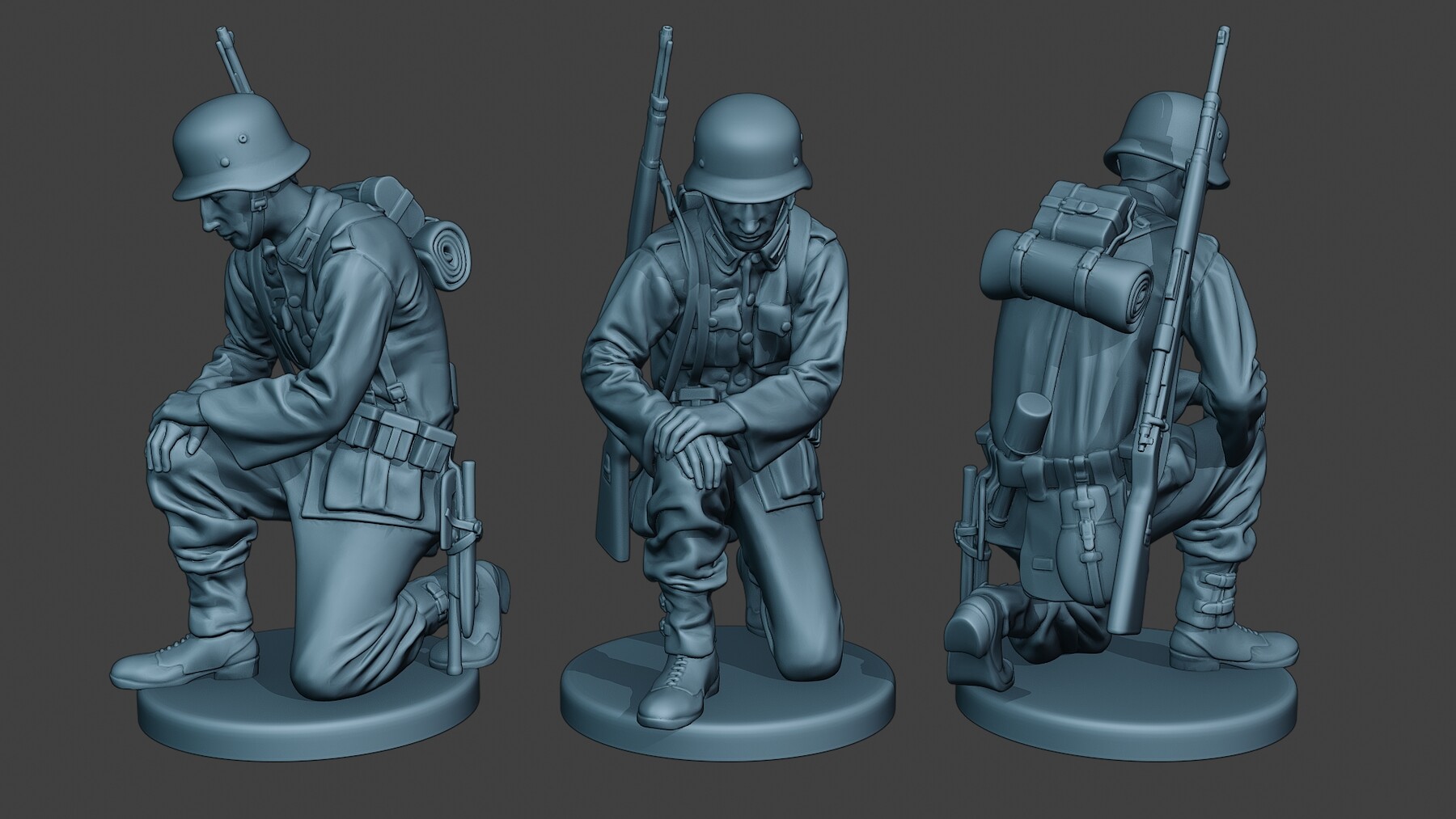 ArtStation - German soldier ww2 G6 Pack1 | Resources