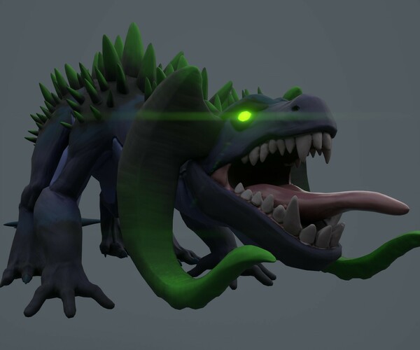 ArtStation - Basilisk | Game Assets