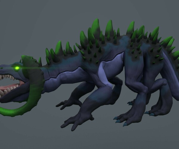 ArtStation - Basilisk | Game Assets
