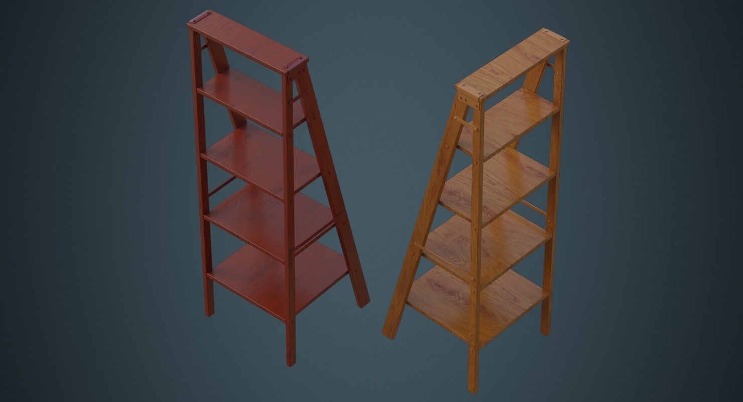 ArtStation - Step Ladder 1A | Game Assets