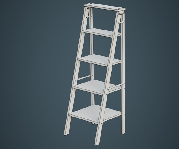 ArtStation - Step Ladder 1B | Game Assets