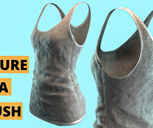 ArtStation - Tank top project : obj + maya + zbrush + texture | Resources