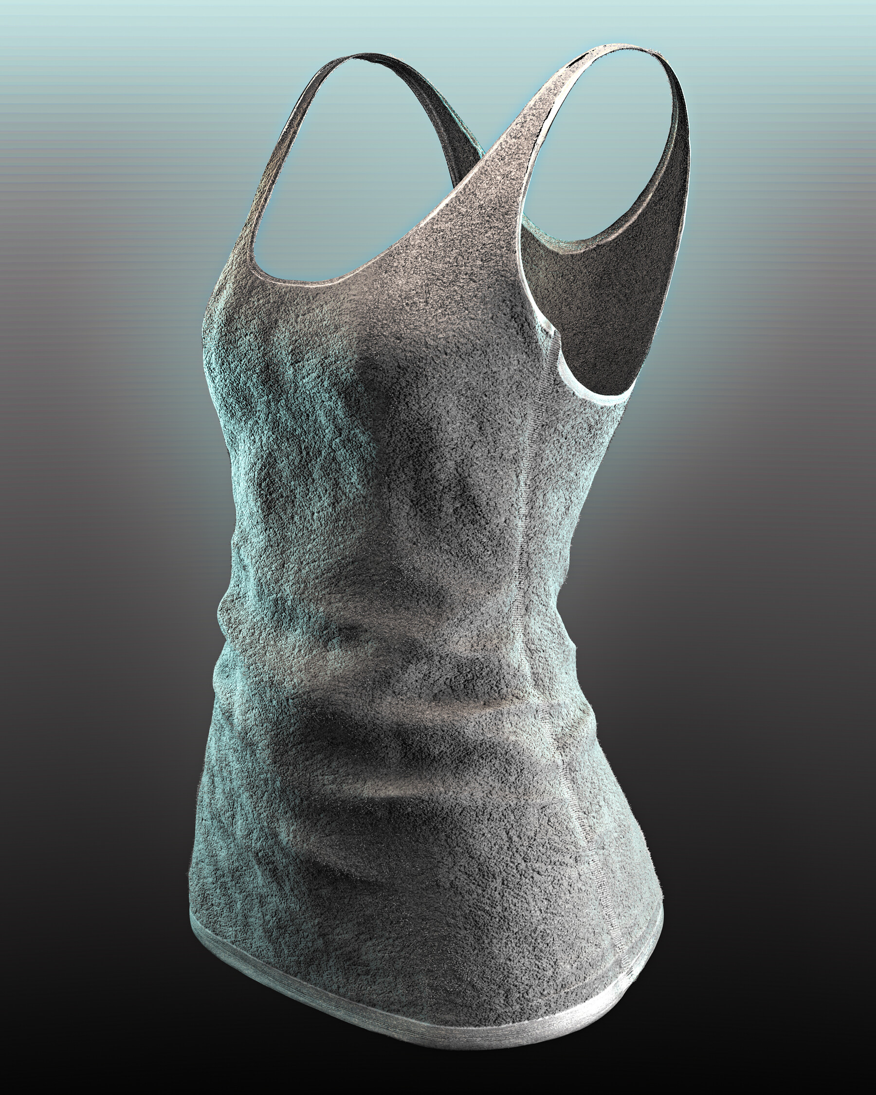ArtStation - Tank top project : obj + maya + zbrush + texture | Resources