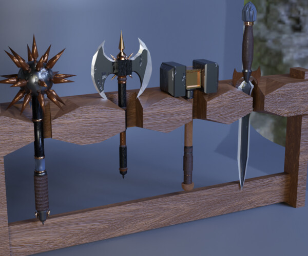 ArtStation - Melee Weapons | Resources