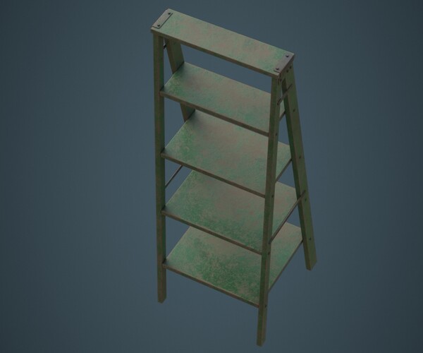 ArtStation - Step Ladder 1C | Game Assets