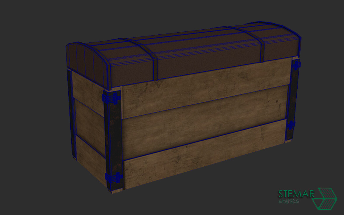 ArtStation - Toy Chest 3D Assets | Game Assets