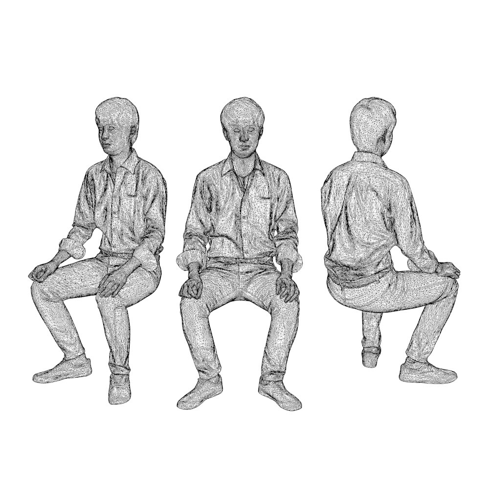 ArtStation - Posed 3D-people 109_Sota | Resources