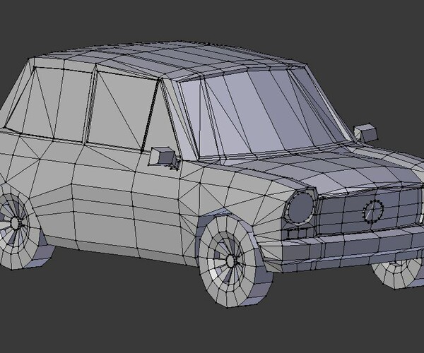 ArtStation - collection of 40 low poly cars | Resources