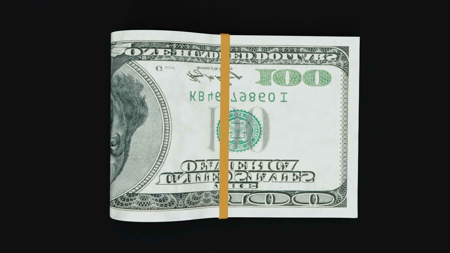 ArtStation - Money Roll - Stack - 100 Dollars - Coins - 3D Model 3D ...