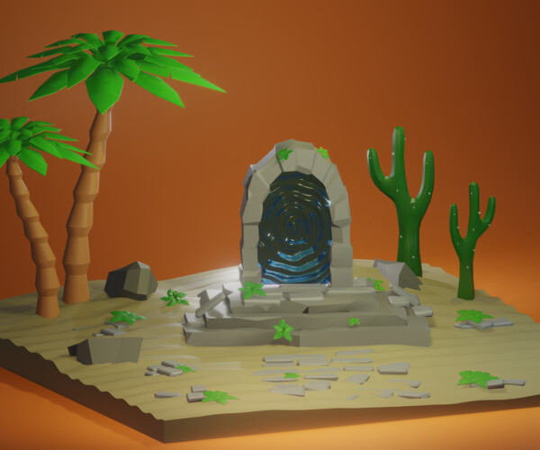 ArtStation - Magic Portal | Game Assets