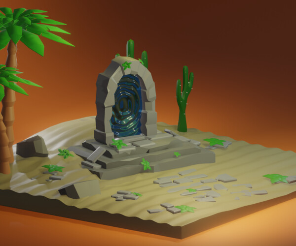 ArtStation - Magic Portal | Game Assets