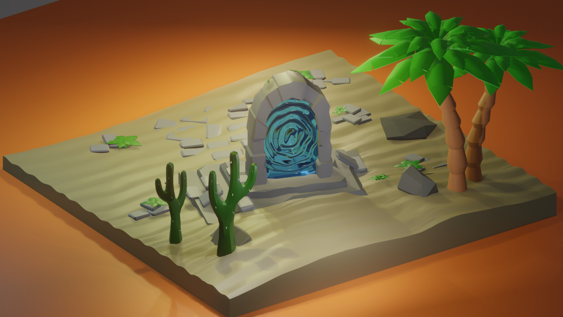 ArtStation - Magic Portal | Game Assets