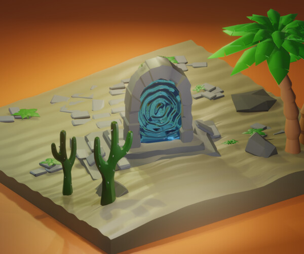ArtStation - Magic Portal | Game Assets