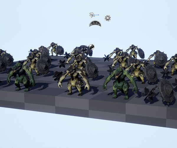 ArtStation - Crocodile guardian | Game Assets