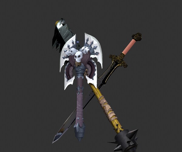 ArtStation - Carnage Blades | Game Assets