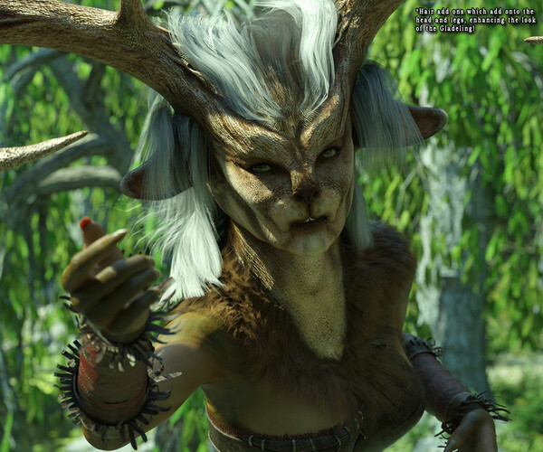 ArtStation - Gladeling Female | Resources