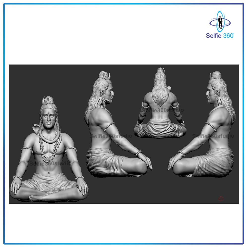 ArtStation - Shiv ji Idol 3D Printable model | Resources